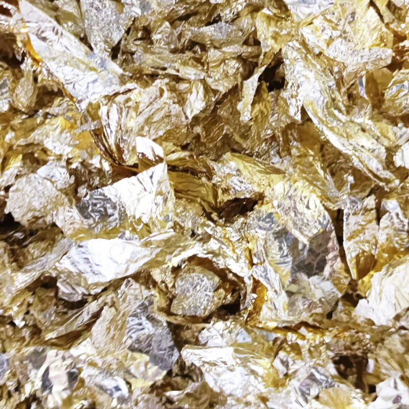 Altın Renk Pul Varak 100 cc Epoksi Hobi Uygulamaları İçin